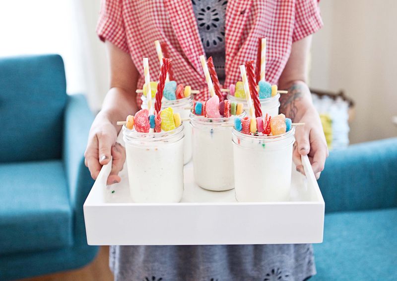 Candy Milkshake Celebration DIY!
