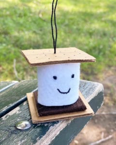 DIY Crafty S'more • Fun Camp Crafts for Kids
