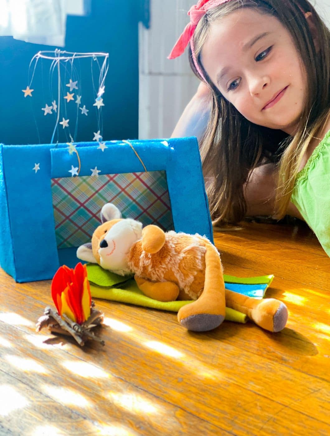 How to Craft a Mini Camping Tent for Stuffed Animals