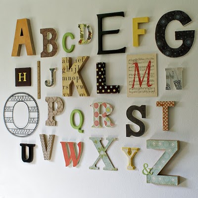 ABC's on Your Wall • Project kid